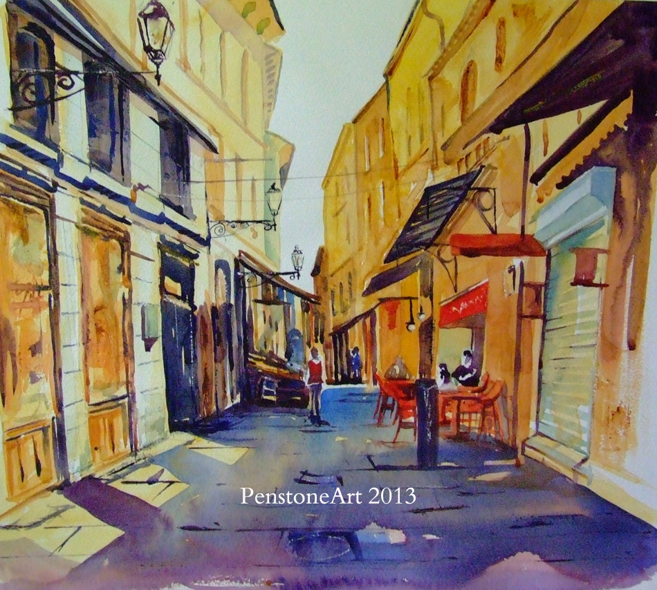 purple street – Penstone Art